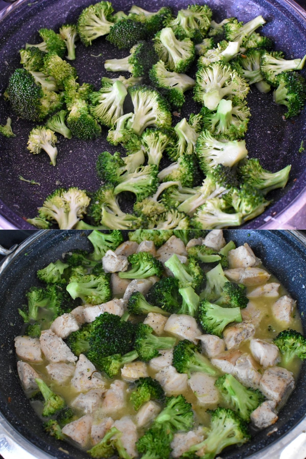 Chicken Broccoli Scampi Without Wine - Thyme For The Table