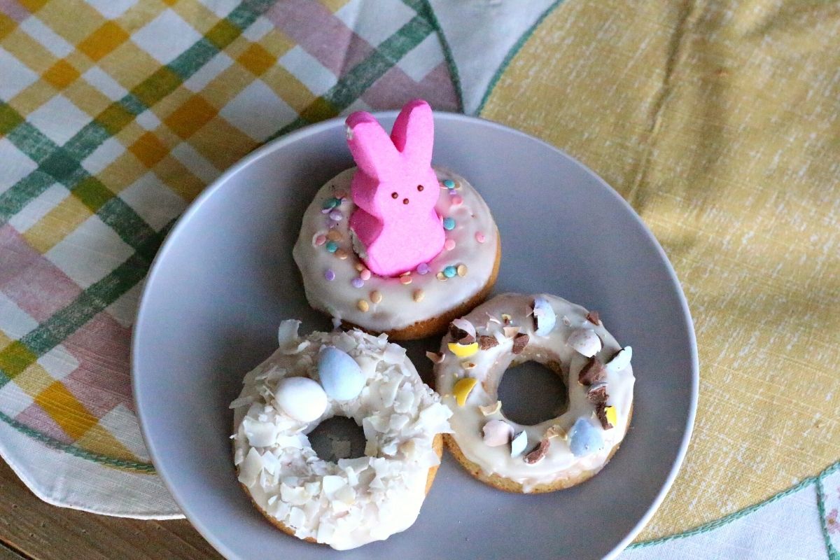 Easter Donut Decorating Ideas and Recipe - Thyme For The Table
