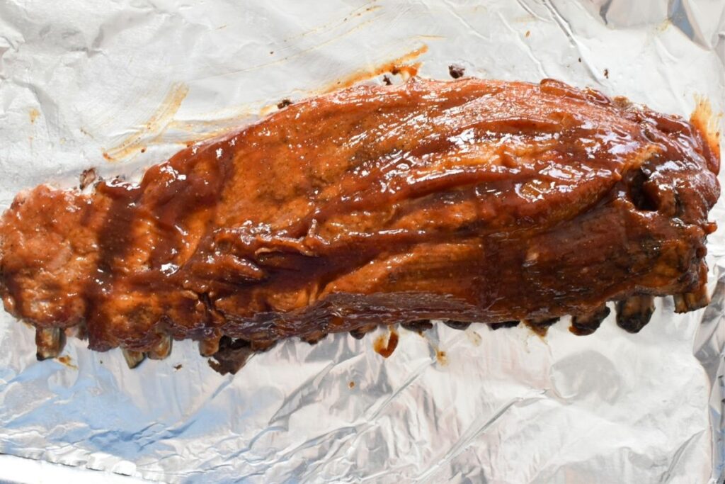 BBQ Pork Loin Back Ribs Recipe - Thyme For The Table
