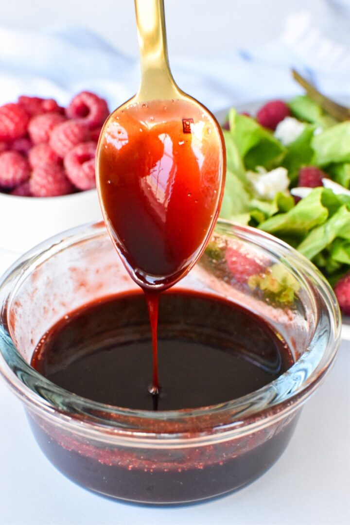 Raspberry Balsamic Glaze Recipe - Thyme For The Table