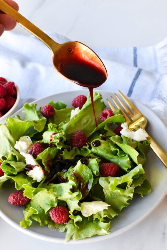 Raspberry Balsamic Glaze Recipe - Thyme For The Table