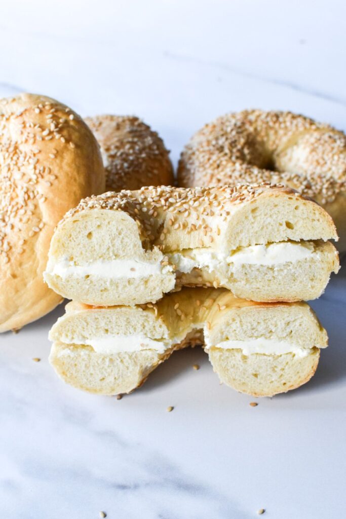 Sesame Seed Bagel Recipe and Video - Thyme For The Table